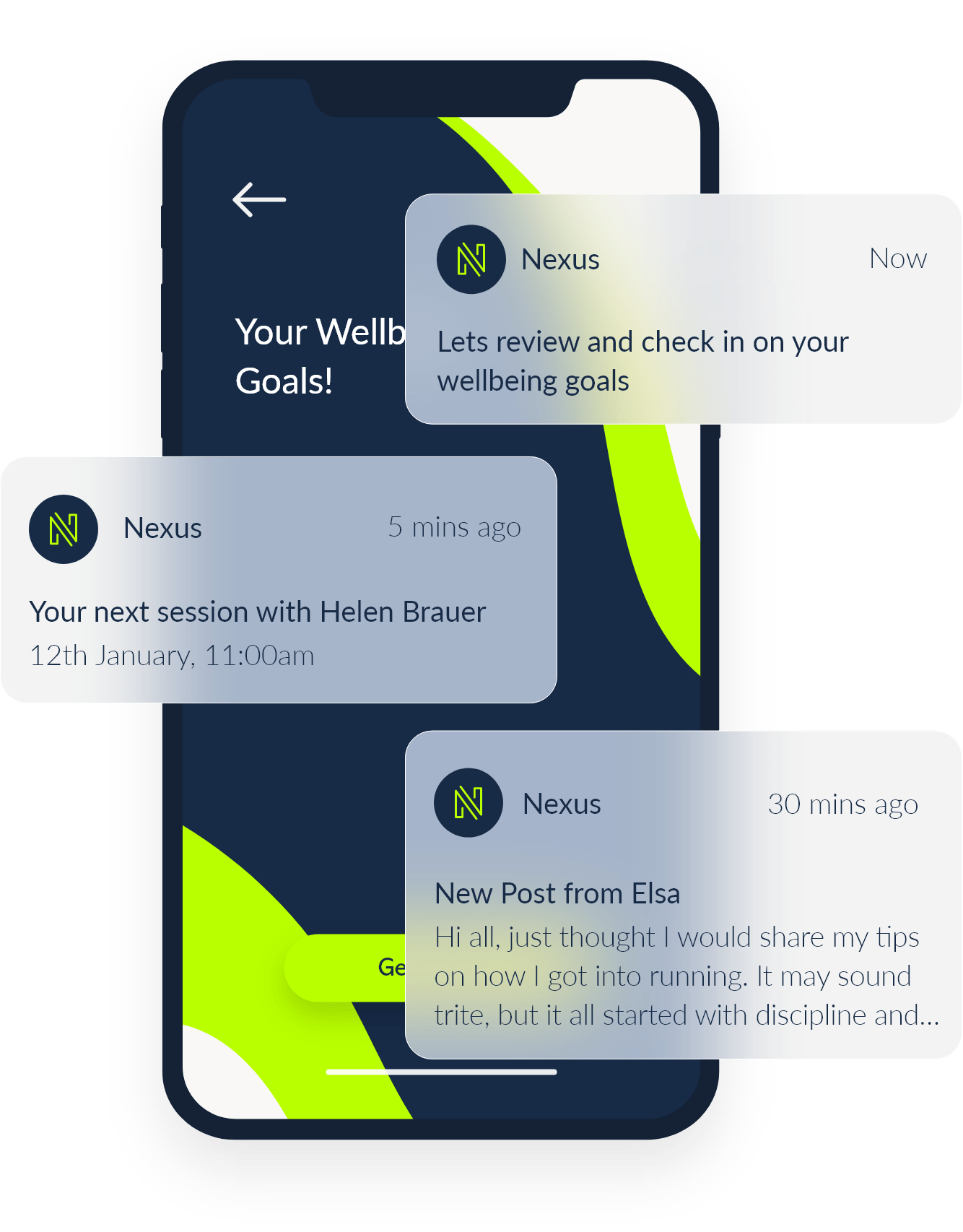 Nexus - Health and Wellbeing App and Wellbeing Services
